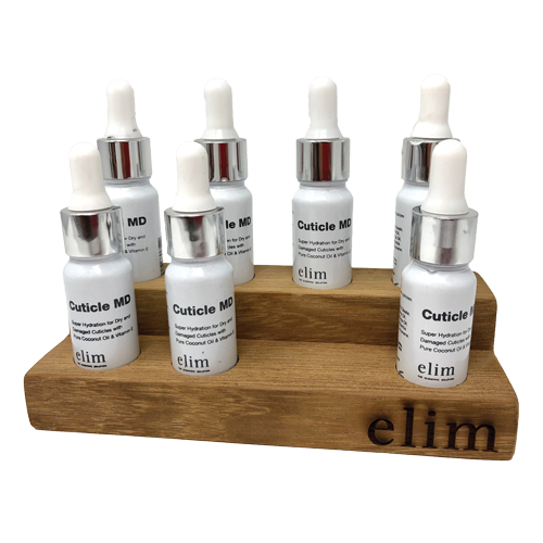 CUTICLE MD WOODEN DISPLAY STAND – Elim Canada